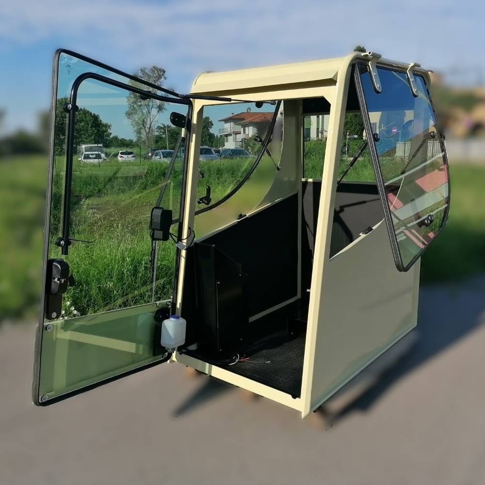 Design and production of cabins for construction machinery